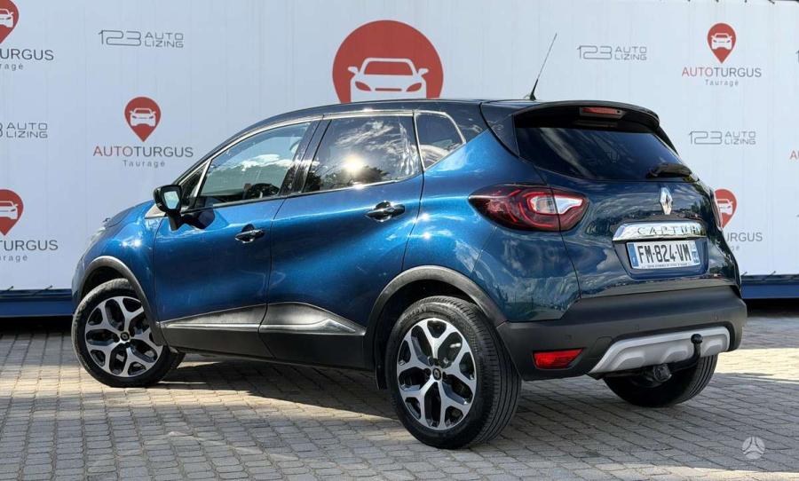 Blue Renault Captur 2019 in Taurage, with an engine capacity of 1.46 L and mileage of 176 thousand km for 8900 €, photo 21 on AUTOMOTO.COM.LV