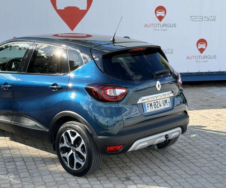 Blue Renault Captur 2019 in Taurage, with an engine capacity of 1.46 L and mileage of 176 thousand km for 8900 €, photo 22 on AUTOMOTO.COM.LV