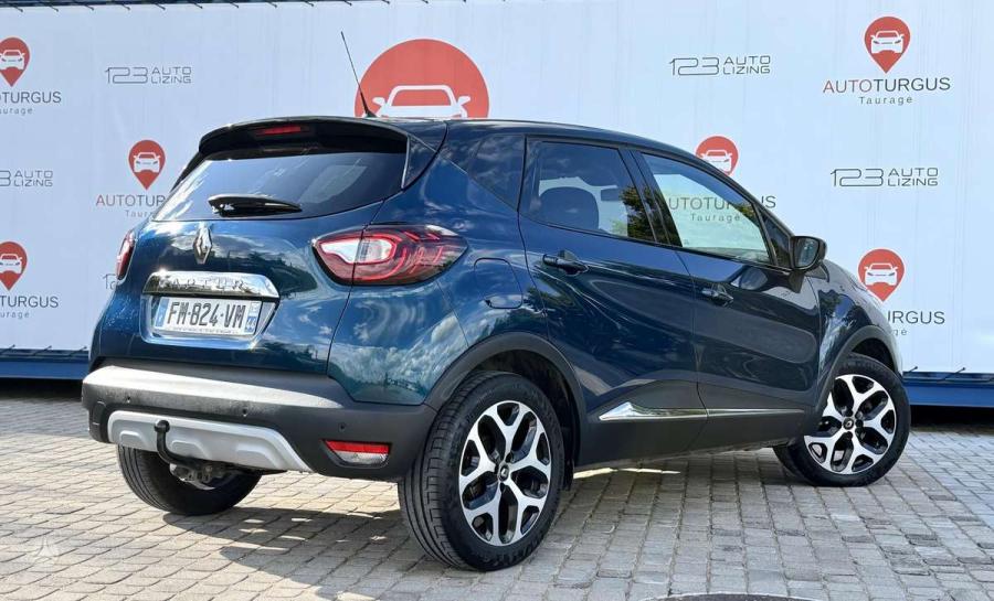 Blue Renault Captur 2019 in Taurage, with an engine capacity of 1.46 L and mileage of 176 thousand km for 8900 €, photo 23 on AUTOMOTO.COM.LV