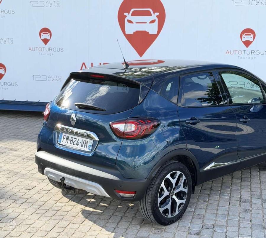 Blue Renault Captur 2019 in Taurage, with an engine capacity of 1.46 L and mileage of 176 thousand km for 8900 €, photo 24 on AUTOMOTO.COM.LV