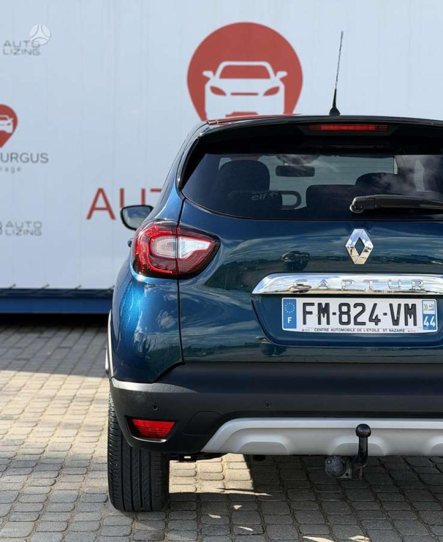 Blue Renault Captur 2019 in Taurage, with an engine capacity of 1.46 L and mileage of 176 thousand km for 8900 €, photo 26 on AUTOMOTO.COM.LV