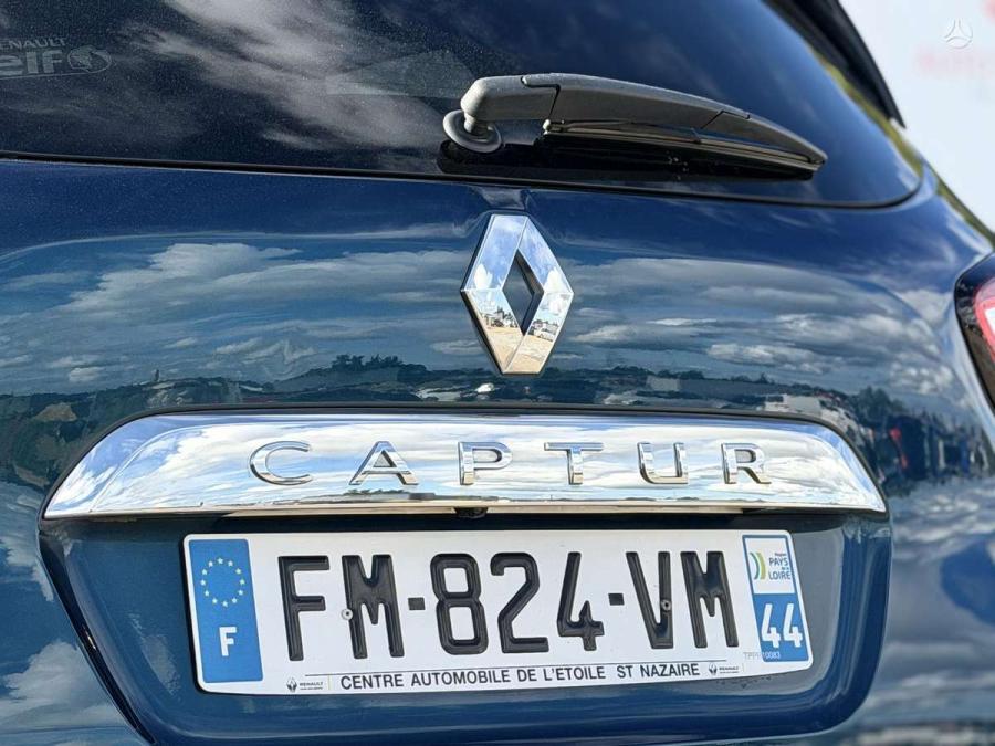 Blue Renault Captur 2019 in Taurage, with an engine capacity of 1.46 L and mileage of 176 thousand km for 8900 €, photo 27 on AUTOMOTO.COM.LV