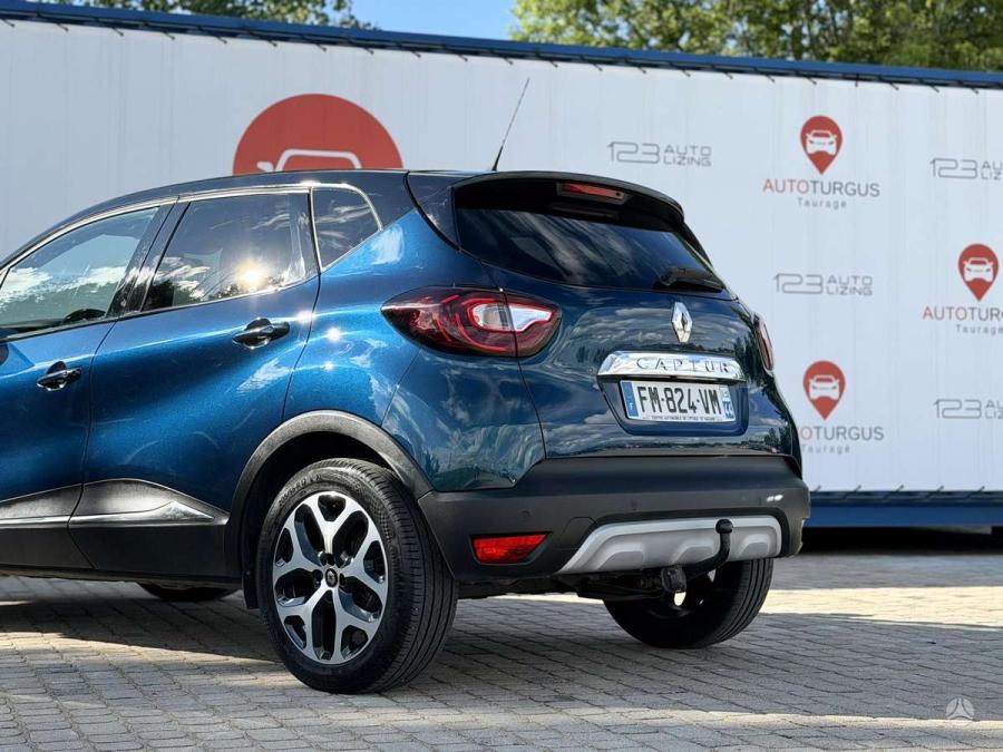 Blue Renault Captur 2019 in Taurage, with an engine capacity of 1.46 L and mileage of 176 thousand km for 8900 €, photo 31 on AUTOMOTO.COM.LV