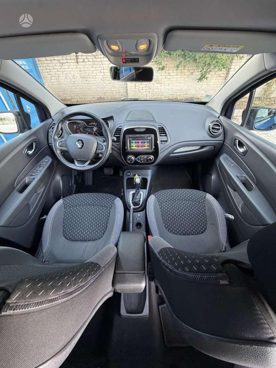 Blue Renault Captur 2019 in Taurage, with an engine capacity of 1.46 L and mileage of 176 thousand km for 8900 €, photo 38 on AUTOMOTO.COM.LV