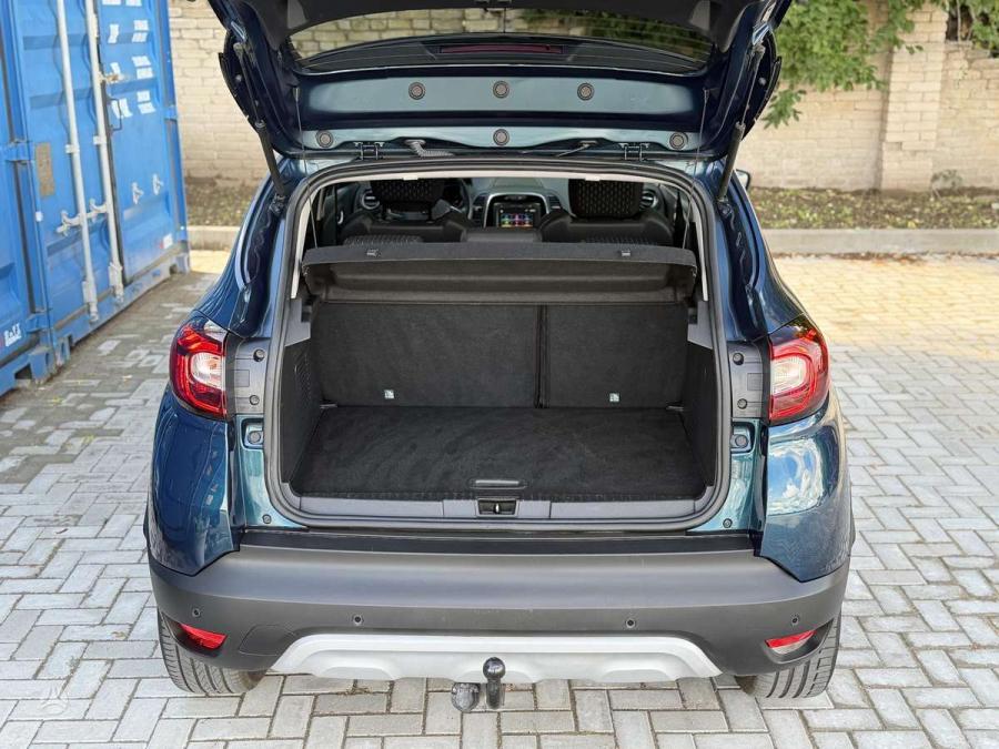 Blue Renault Captur 2019 in Taurage, with an engine capacity of 1.46 L and mileage of 176 thousand km for 8900 €, photo 41 on AUTOMOTO.COM.LV