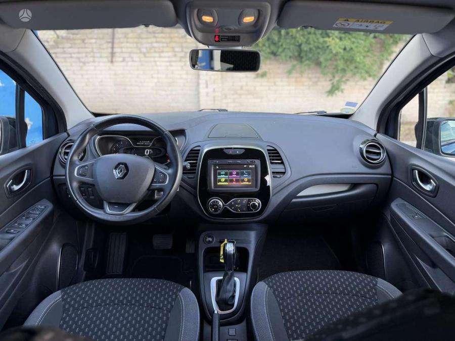 Blue Renault Captur 2019 in Taurage, with an engine capacity of 1.46 L and mileage of 176 thousand km for 8900 €, photo 45 on AUTOMOTO.COM.LV