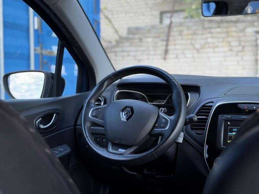 Blue Renault Captur 2019 in Taurage, with an engine capacity of 1.46 L and mileage of 176 thousand km for 8900 €, photo 47 on AUTOMOTO.COM.LV