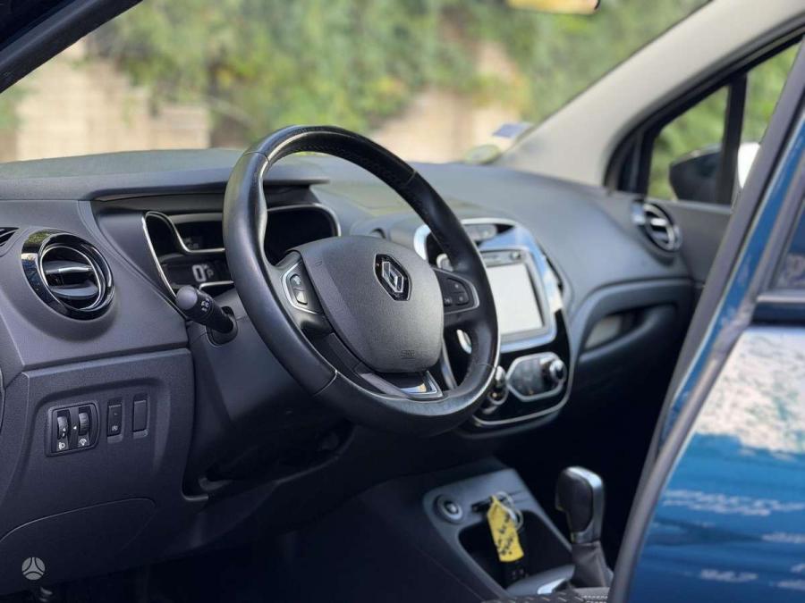 Blue Renault Captur 2019 in Taurage, with an engine capacity of 1.46 L and mileage of 176 thousand km for 8900 €, photo 48 on AUTOMOTO.COM.LV