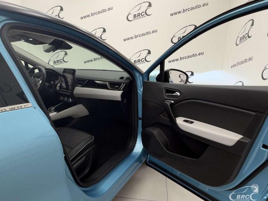 Blue Renault Captur 2021 in Vilnius, with an engine capacity of 1.33 L and mileage of 57 thousand km for 14300 €, photo 10 on AUTOMOTO.COM.LV
