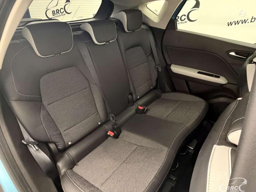 Blue Renault Captur 2021 in Vilnius, with an engine capacity of 1.33 L and mileage of 57 thousand km for 14300 €, photo 13 on AUTOMOTO.COM.LV