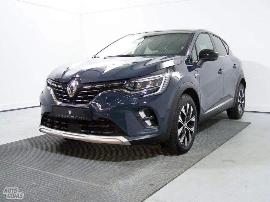 Blue Renault Captur 2023 in Kaunas, with an engine capacity of 1.60 L and mileage of 34 thousand km for 23425 €, photo 4 on AUTOMOTO.COM.LV