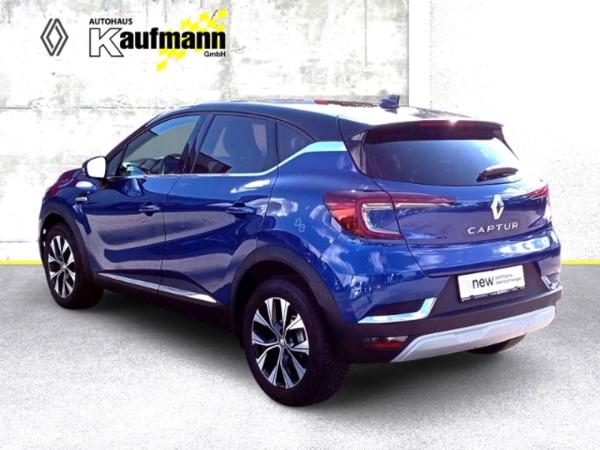 Blue Renault Captur 2024 in Kaunas, with an engine capacity of 1.30 L and mileage of 37 thousand km for 24347 €, photo 4 on AUTOMOTO.COM.LV
