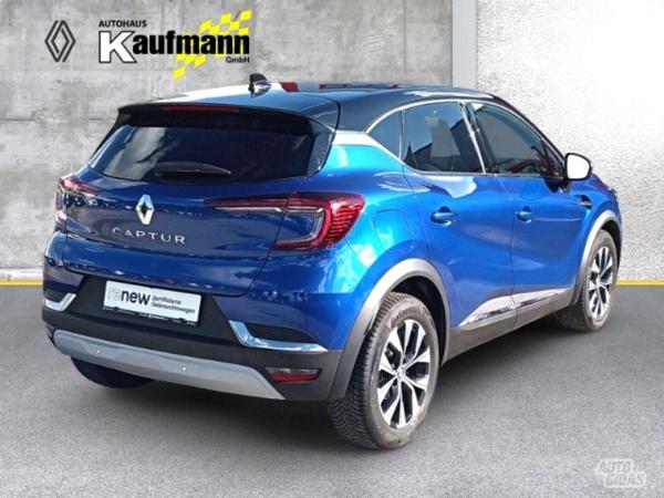Blue Renault Captur 2024 in Kaunas, with an engine capacity of 1.30 L and mileage of 37 thousand km for 24347 €, photo 5 on AUTOMOTO.COM.LV