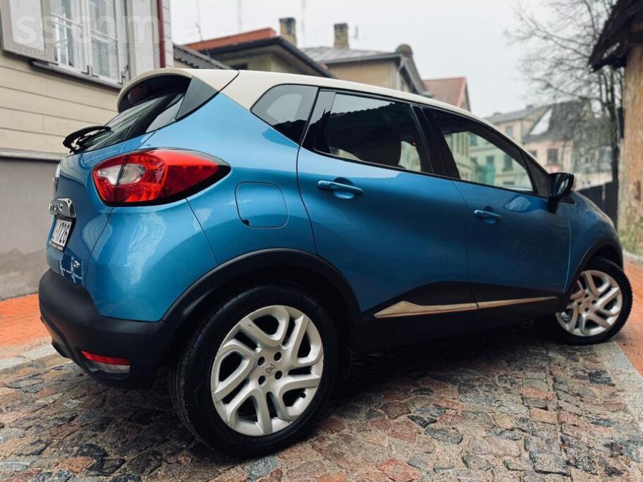 Blue Renault Captur 2014 in Cesis, with an engine capacity of 1.20 L and mileage of 0 thousand km for 7990 €, photo 7 on AUTOMOTO.COM.LV