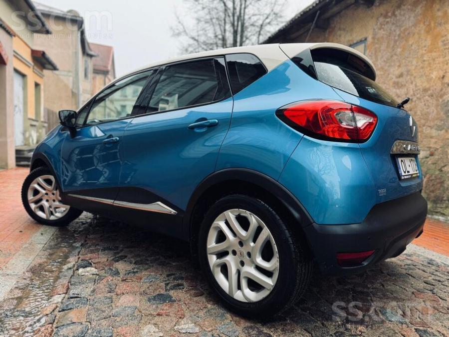 Blue Renault Captur 2014 in Cesis, with an engine capacity of 1.20 L and mileage of 0 thousand km for 7990 €, photo 9 on AUTOMOTO.COM.LV