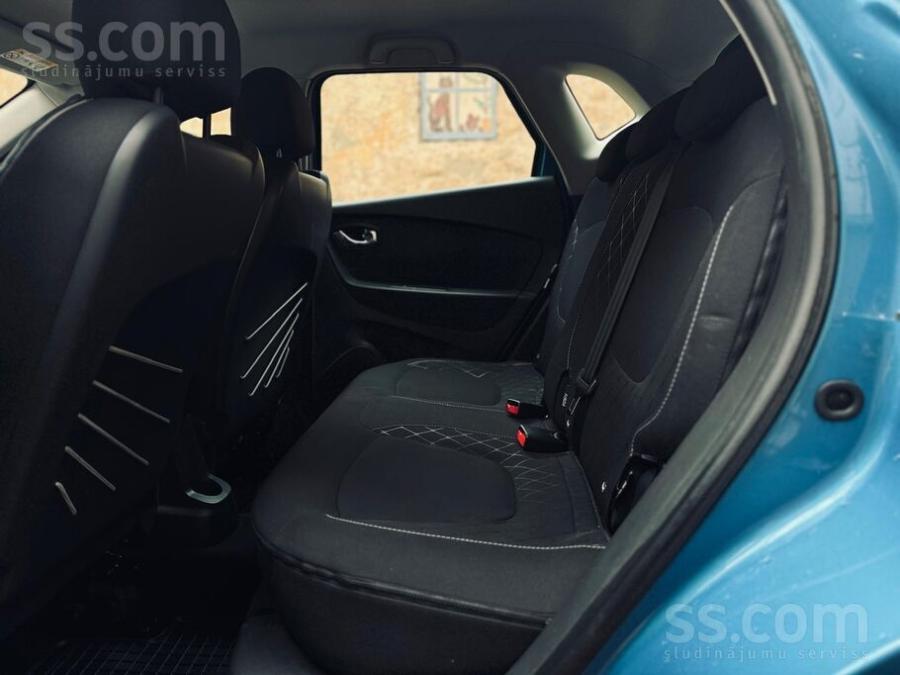 Blue Renault Captur 2014 in Cesis, with an engine capacity of 1.20 L and mileage of 0 thousand km for 7990 €, photo 12 on AUTOMOTO.COM.LV