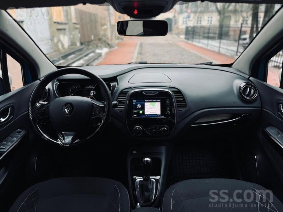 Blue Renault Captur 2014 in Cesis, with an engine capacity of 1.20 L and mileage of 0 thousand km for 7990 €, photo 16 on AUTOMOTO.COM.LV