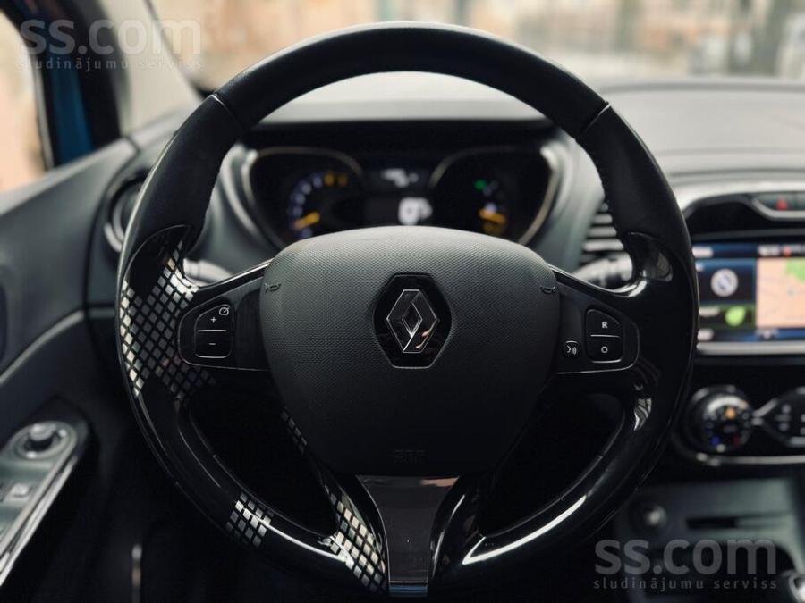 Blue Renault Captur 2014 in Cesis, with an engine capacity of 1.20 L and mileage of 0 thousand km for 7990 €, photo 26 on AUTOMOTO.COM.LV