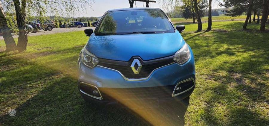 Blue Renault Captur 2015 in Ukmerge, with an engine capacity of 1.00 L and mileage of 189 thousand km for 4700 €, photo 8 on AUTOMOTO.COM.LV