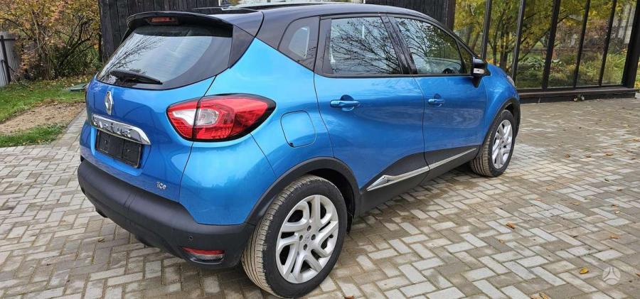 Zils Renault Captur 2015 Ukmergė, ar dzinēja tilpumu 1.00 L un nobraukumu 189 tūkst. km par 4700 €, foto 4 vietnē AUTOMOTO.COM.LV