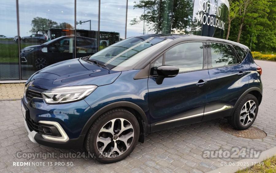 Zils Renault Captur 2019 Tallina, ar dzinēja tilpumu 1.30 L un nobraukumu 49 tūkst. km par 12500 €, foto 1 vietnē AUTOMOTO.COM.LV