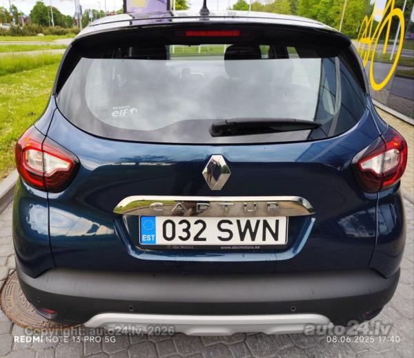 Blue Renault Captur 2019 in Tallinn, with an engine capacity of 1.30 L and mileage of 49 thousand km for 12500 €, photo 3 on AUTOMOTO.COM.LV