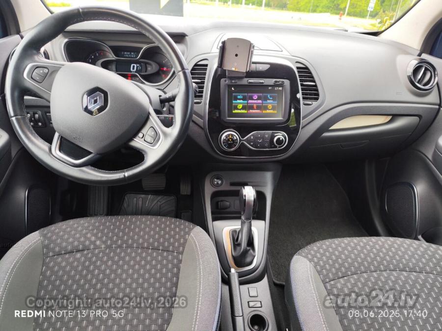 Zils Renault Captur 2019 Tallina, ar dzinēja tilpumu 1.30 L un nobraukumu 49 tūkst. km par 12500 €, foto 4 vietnē AUTOMOTO.COM.LV