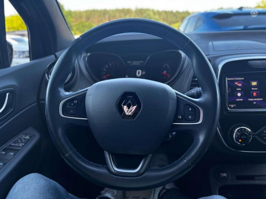 Синий Рено Каптур 2019 в Вильнюс, объемом двигателя 1.20 л и пробегом 71 тыс. км за 9900 €, фото 22 на AUTOMOTO.COM.LV