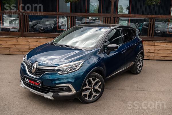 Blue Renault Captur 2019 in Riga, with an engine capacity of 1.50 L and mileage of 0 thousand km for 10900 €, photo 1 on AUTOMOTO.COM.LV