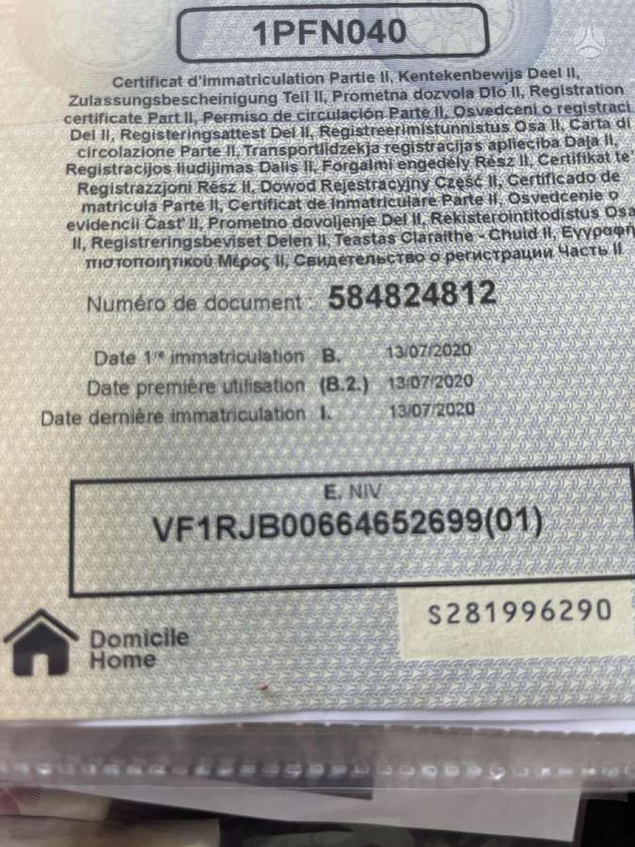 Zils Renault Captur 2020 Kauņa, ar dzinēja tilpumu 1.46 L un nobraukumu 160 tūkst. km par 9900 €, foto 24 vietnē AUTOMOTO.COM.LV