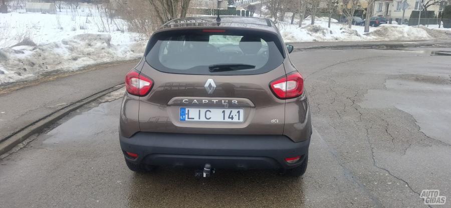 Brūns Renault Captur 2013 Telšiai, ar dzinēja tilpumu 1.50 L un nobraukumu 206 tūkst. km par 5000 €, foto 4 vietnē AUTOMOTO.COM.LV