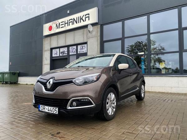 Brūns Renault Captur 2015 Cēsis, ar dzinēja tilpumu 1.20 L un nobraukumu 88 tūkst. km par 8799 €, foto 1 vietnē AUTOMOTO.COM.LV