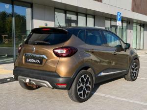Brown Renault Captur 2018 in Vilnius, with an engine capacity of 1.46 L and mileage of 193 thousand km for 8400 €, photo 4 on AUTOMOTO.COM.LV
