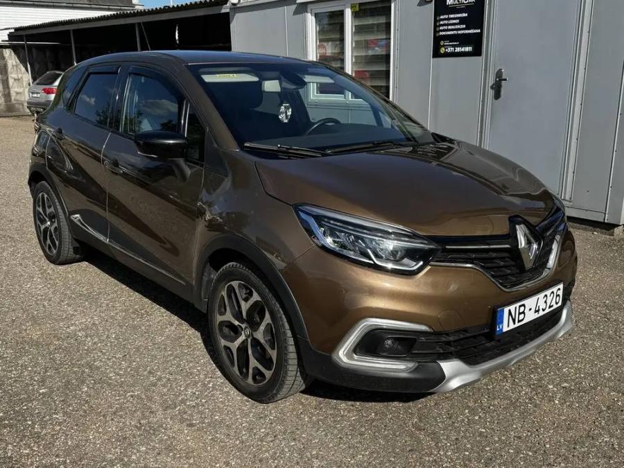 Brown Renault Captur 2018 in Daugavpils, with an engine capacity of 1.50 L and mileage of 140 thousand km for 9590 €, photo 1 on AUTOMOTO.COM.LV