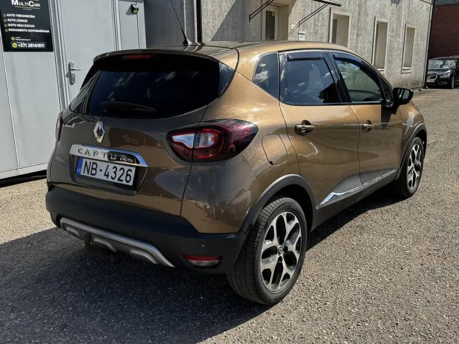 Brown Renault Captur 2018 in Daugavpils, with an engine capacity of 1.50 L and mileage of 140 thousand km for 9590 €, photo 7 on AUTOMOTO.COM.LV
