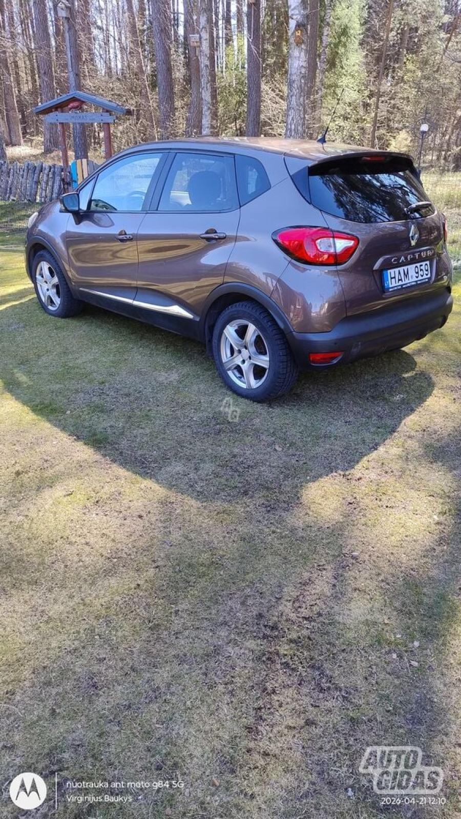 Renault Captur 2013 in Alytus, with an engine capacity of 1.20 L and mileage of 95 thousand km for 6000 €, photo 1 on AUTOMOTO.COM.LV
