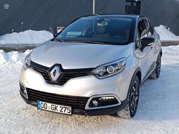 Grey Renault Captur 2014 in Jonava, with an engine capacity of 1.46 L and mileage of 223 thousand km for 4999 €, photo 2 on AUTOMOTO.COM.LV