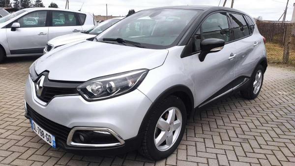Grey Renault Captur 2014 in Taurage, with an engine capacity of 1.46 L and mileage of 217 thousand km for 5999 €, photo 1 on AUTOMOTO.COM.LV
