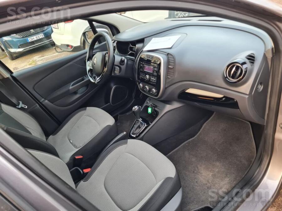 Grey Renault Captur 2014 in Jelgava, with an engine capacity of 1.20 L and mileage of 190 thousand km for 6900 €, photo 13 on AUTOMOTO.COM.LV