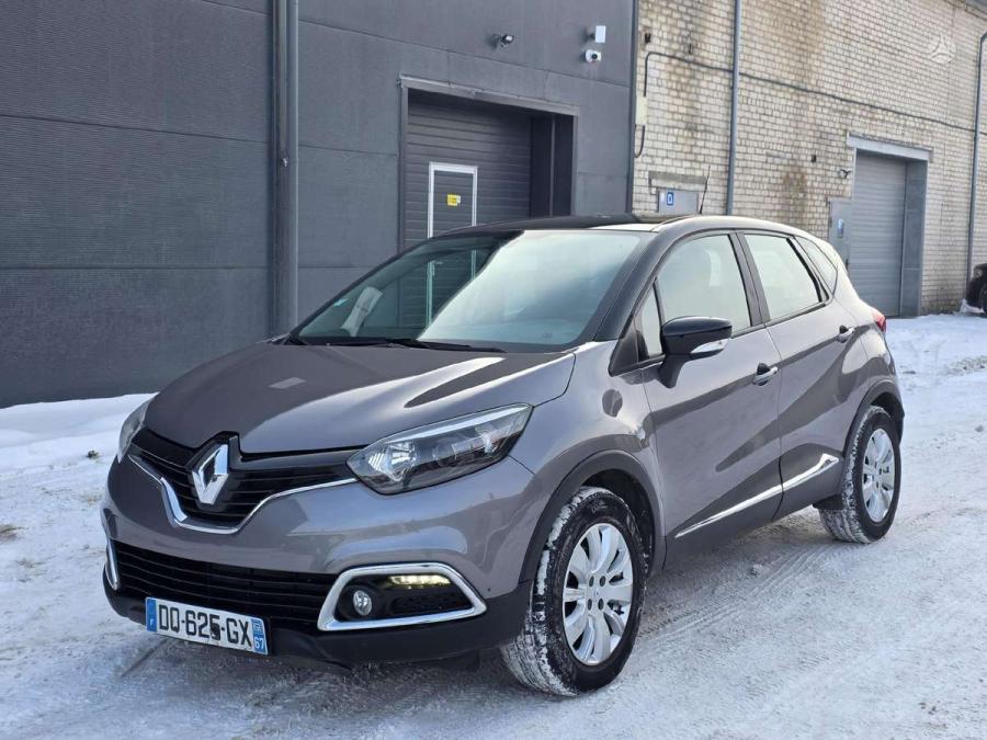 Pelēks Renault Captur 2015 Tauragė, ar dzinēja tilpumu 1.46 L un nobraukumu 235 tūkst. km par 5700 €, foto 2 vietnē AUTOMOTO.COM.LV