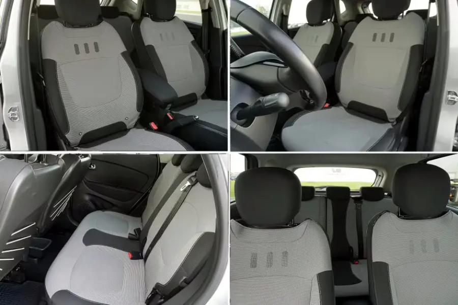 Grey Renault Captur 2015 in Riga, with an engine capacity of 1.20 L and mileage of 154 thousand km for 7970 €, photo 24 on AUTOMOTO.COM.LV