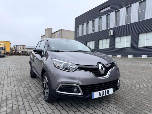 Pelēks Renault Captur 2017 Tauragė, ar dzinēja tilpumu 1.46 L un nobraukumu 163 tūkst. km par 6999 €, foto 1 vietnē AUTOMOTO.COM.LV