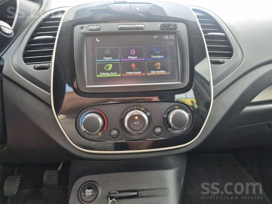 Grey Renault Captur 2017 in Liepaja, with an engine capacity of 1.50 L and mileage of 168 thousand km for 7800 €, photo 15 on AUTOMOTO.COM.LV