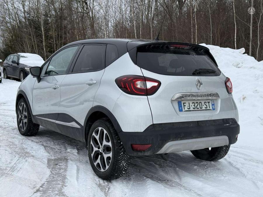 Grey Renault Captur 2019 in Vilnius, with an engine capacity of 1.46 L and mileage of 191 thousand km for 10700 €, photo 6 on AUTOMOTO.COM.LV