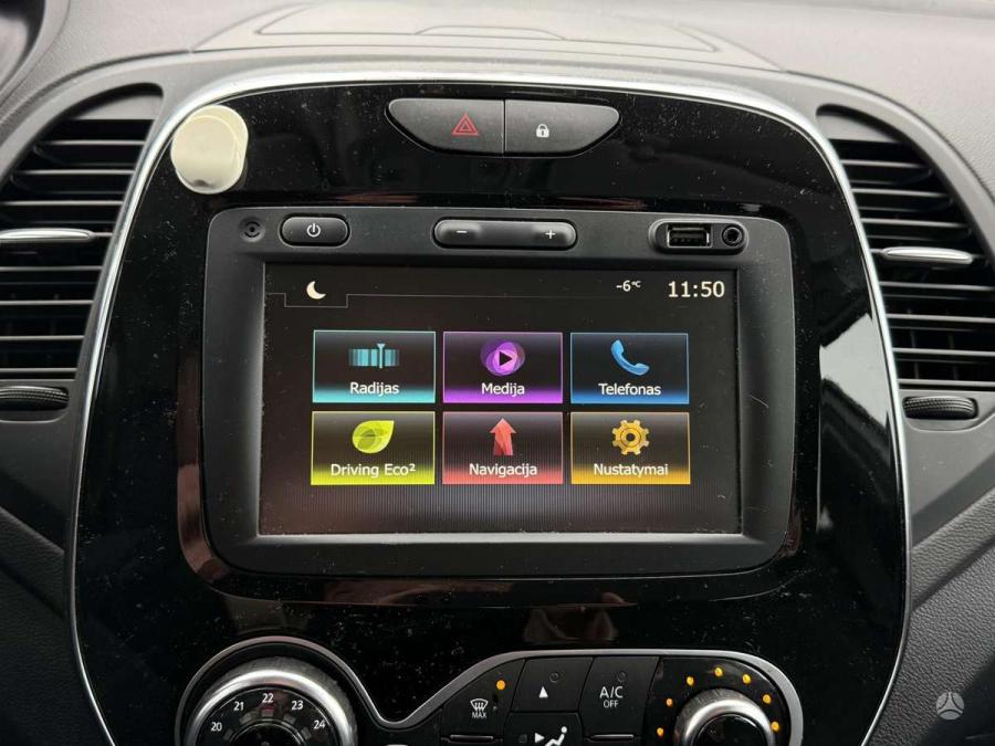Grey Renault Captur 2019 in Vilnius, with an engine capacity of 1.46 L and mileage of 191 thousand km for 10700 €, photo 21 on AUTOMOTO.COM.LV