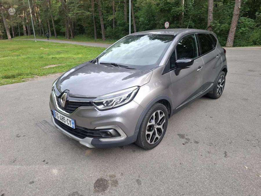 Pelēks Renault Captur 2019 Anykščiai, ar dzinēja tilpumu 1.33 L un nobraukumu 61 tūkst. km par 9599 €, foto 1 vietnē AUTOMOTO.COM.LV