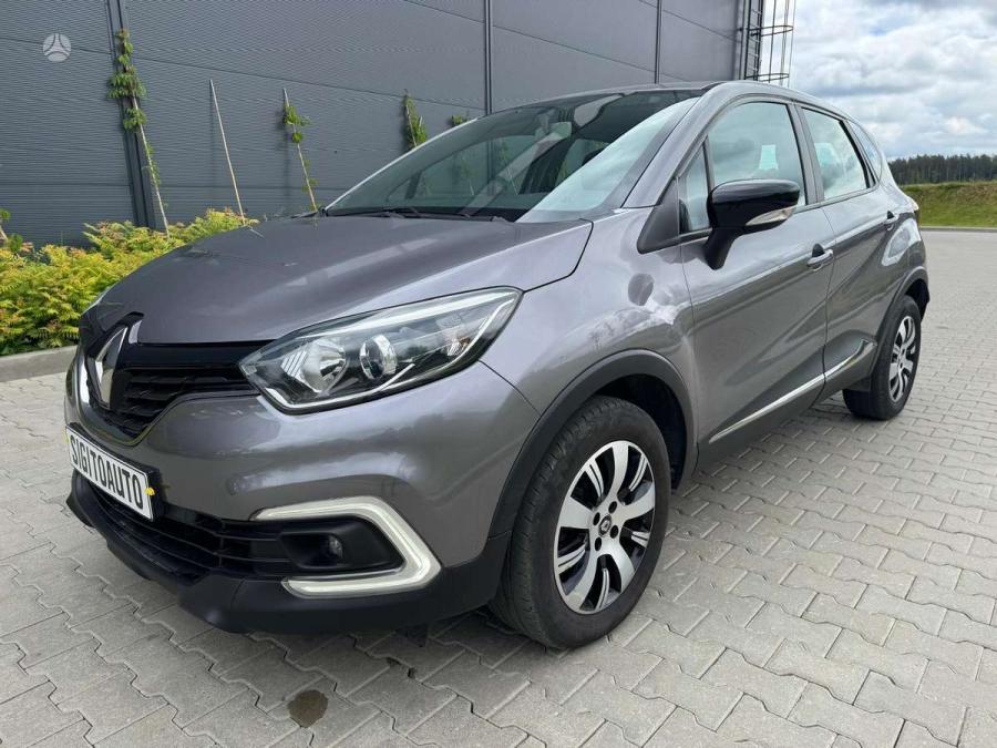 Pelēks Renault Captur 2019 Viļņa, ar dzinēja tilpumu 0.90 L un nobraukumu 170 tūkst. km par 6700 €, foto 5 vietnē AUTOMOTO.COM.LV