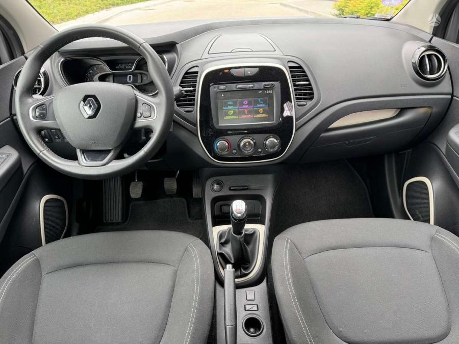 Pelēks Renault Captur 2019 Viļņa, ar dzinēja tilpumu 0.90 L un nobraukumu 170 tūkst. km par 6700 €, foto 13 vietnē AUTOMOTO.COM.LV