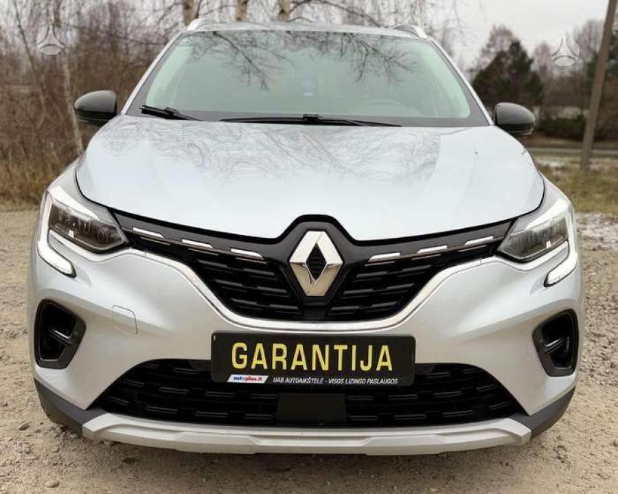 Grey Renault Captur 2020 in Siauliai, with an engine capacity of 1.46 L and mileage of 82 thousand km for 13550 €, photo 5 on AUTOMOTO.COM.LV