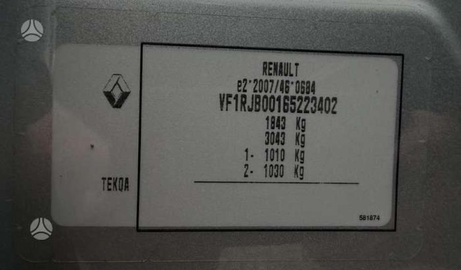Pelēks Renault Captur 2020 Šauļi, ar dzinēja tilpumu 1.46 L un nobraukumu 82 tūkst. km par 13550 €, foto 40 vietnē AUTOMOTO.COM.LV